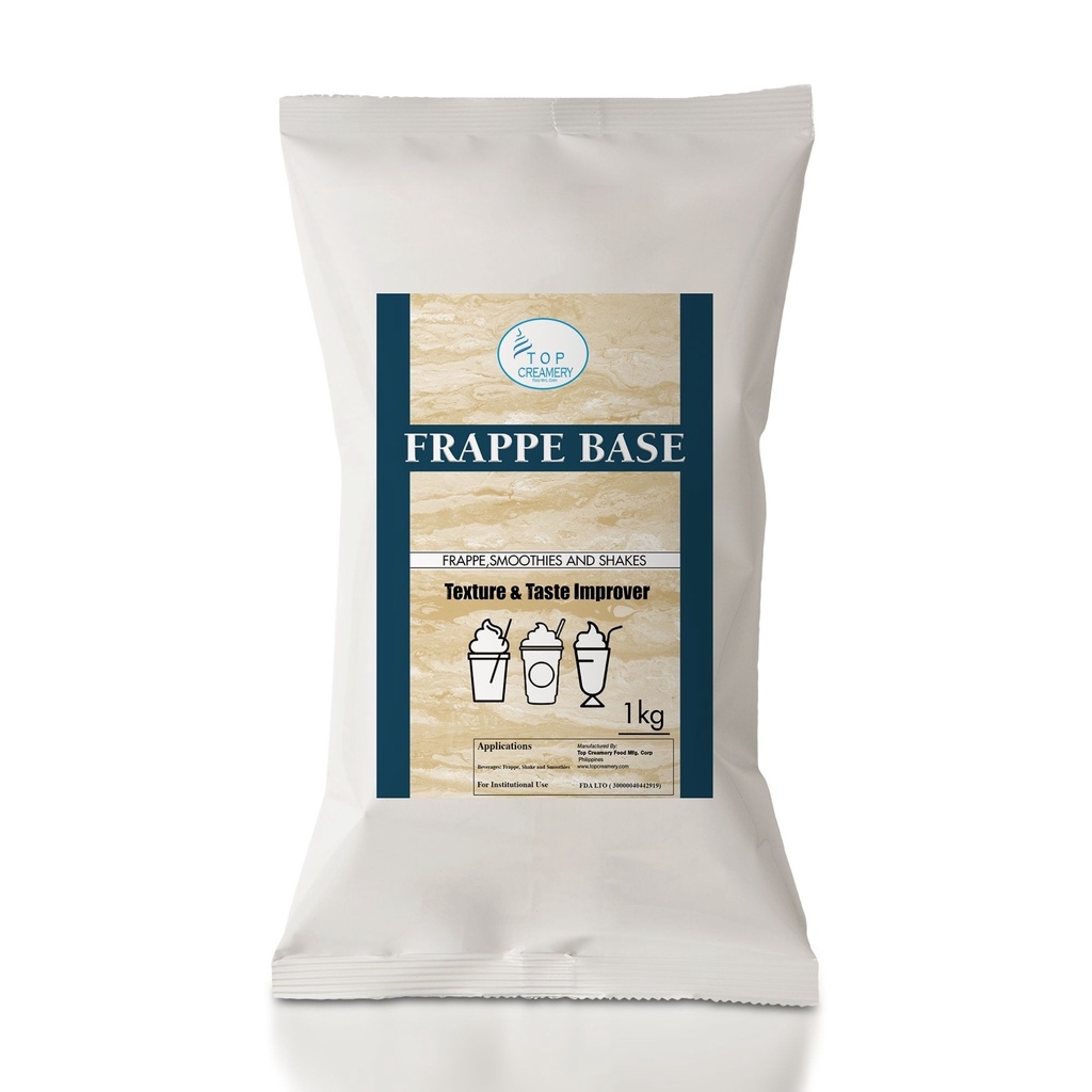 Top Creamery Frappe Base Powder 1kg | Shopee Philippines