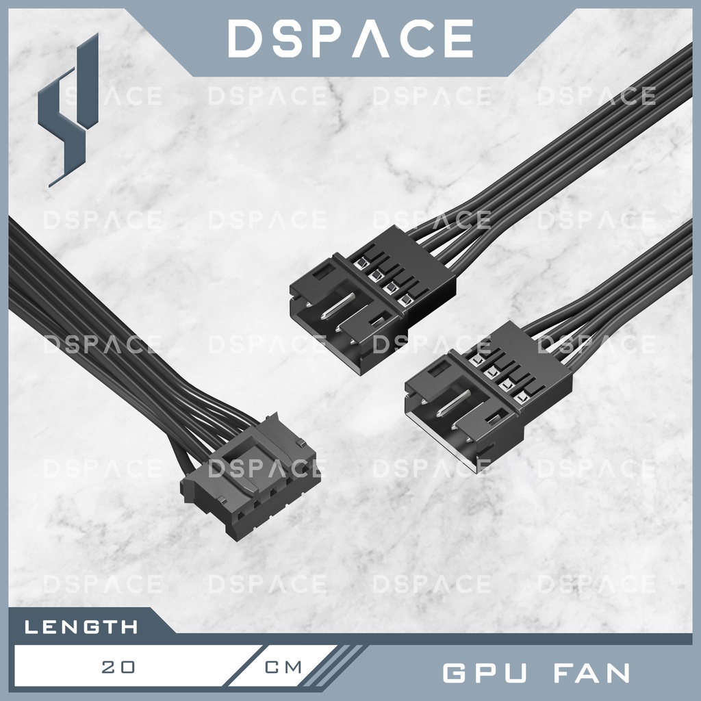 Sapphire RX580 5pin Mini to 4pin Mini Splitter GPU Fan Cable | Shopee ...