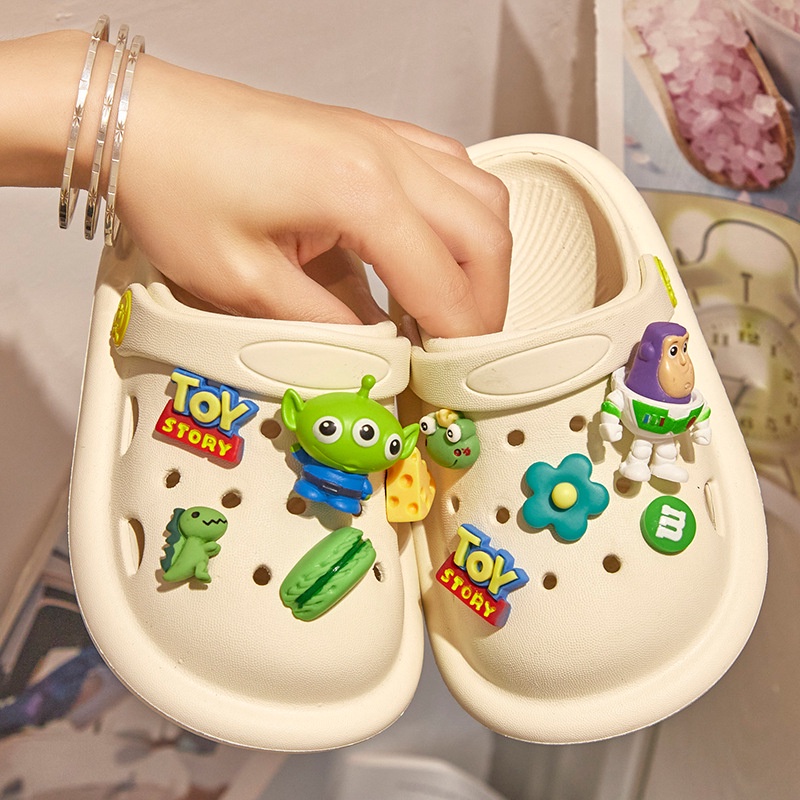 cross jibbitz Button Buzz Lightyear Hole Shoe Accessories diy Buckle ...
