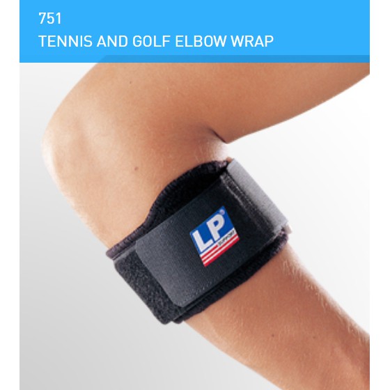 LP SUPPORT 751 TENNIS & GOLF ELBOW WRAP (FOR LATERAL & MEDIAL ...
