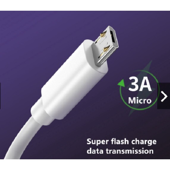 Micro USB Cable Android 3A Fast Charging data transfer USB Cable for ...