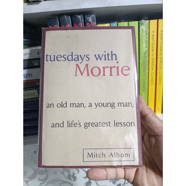 Tuesdays with Morrie by Mitch Albom (HARDCOVER) | Shopee Philippines