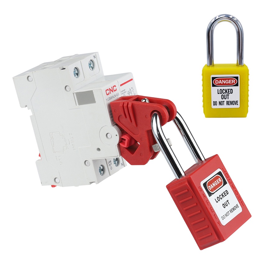 LOTO Padlock 38mm Lockout Tagout Lock Insulation Safety for Machinery ...