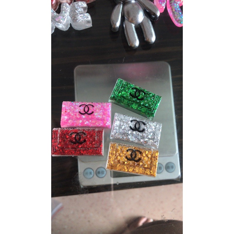 channel pouch Croc Shoe CHarms Pins Jibbitz for Crocs charms | Shopee ...