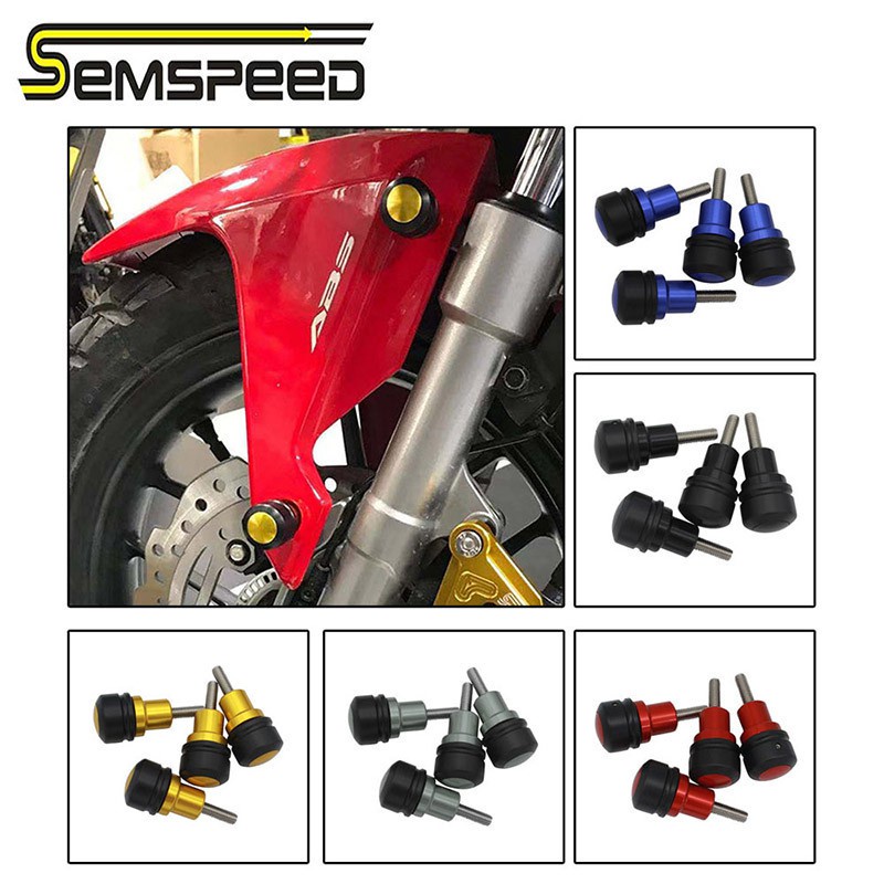 Semspeed Motorcycle M6 Mudguard Front Mud Shield Protector Frame 6mm ...