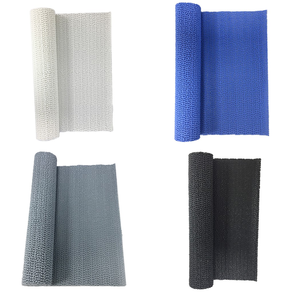 Foam Rubber Anti-Slip Shelf Box Drawer Liner Placemat for Cabinets ...