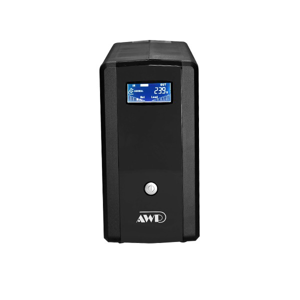 AWP Aide Pro LCD 900W-1500VA UPS with AVR Uninterruptible Power Supply ...