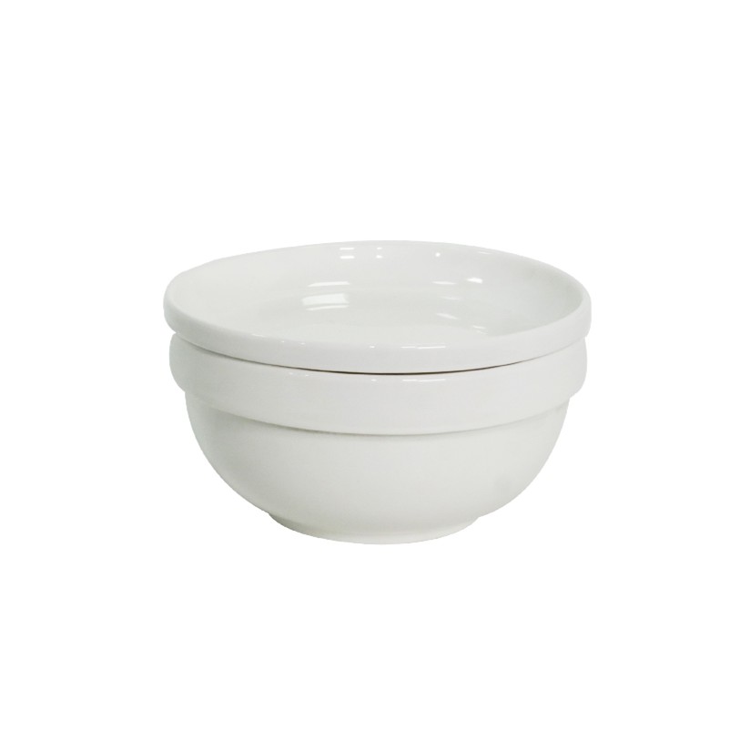 Porcelain Bowl With Stackable Lid Bistro | Shopee Philippines