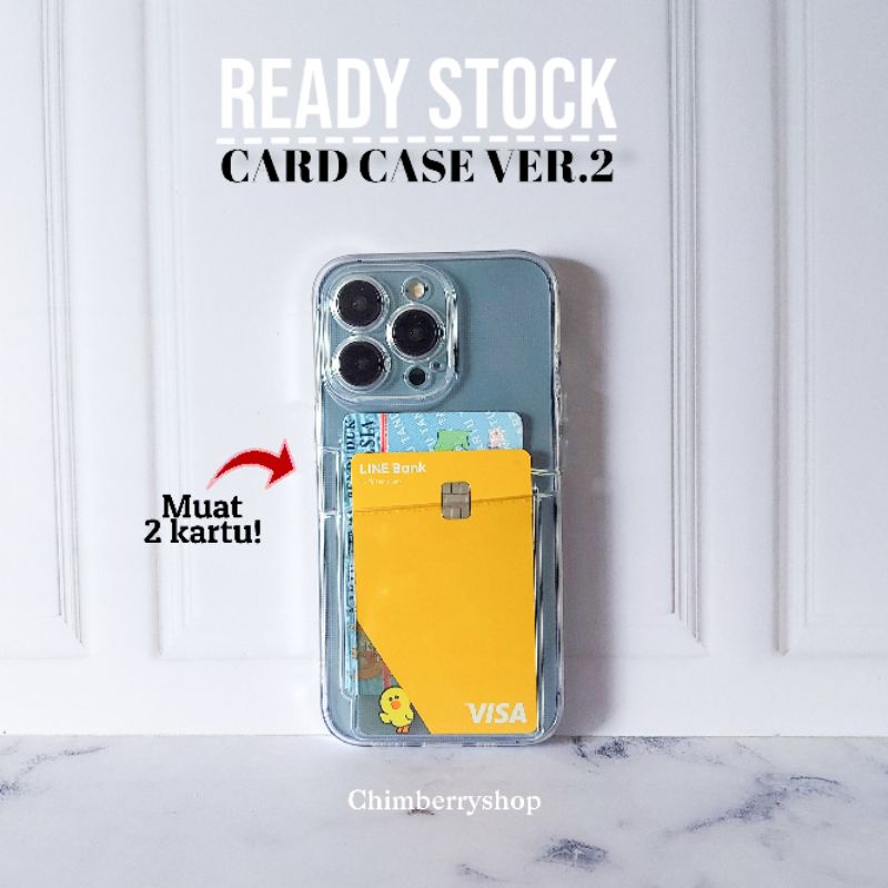 Card Slot Casing Version 2 / iphone XR atm Card holder case | Shopee ...