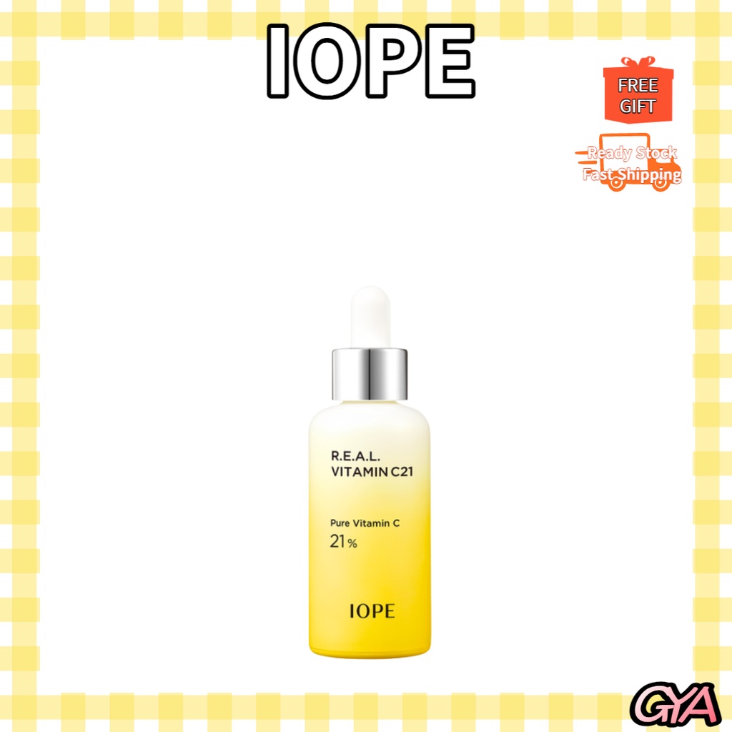 [IOPE] REAL VITAMIN C21 Ampoule 20ml | Shopee Philippines
