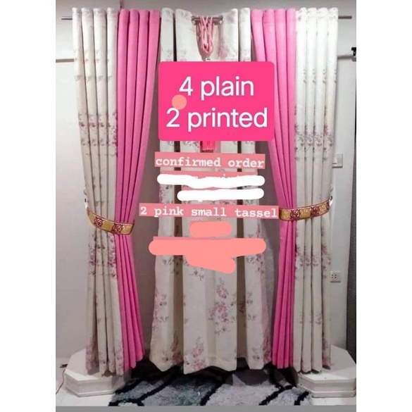 premium korean curtain(n.e) | Shopee Philippines
