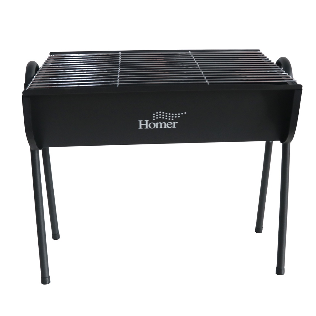 HOMER Mini Half Barrel Charcoal Grill – Portable Outdoor BBQ Grill ...