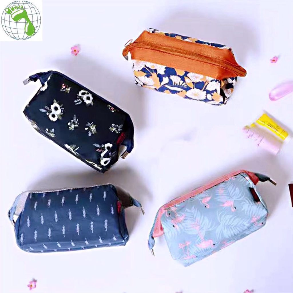 BB053 Frogmouth Style Mini Hand Cosmetic Bag Mini Makeup Pouch | Shopee ...