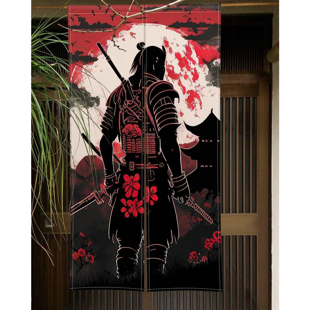 Japanese Comics Samurai Door Cu Dining Room DoorwayCu Partition Cu ...