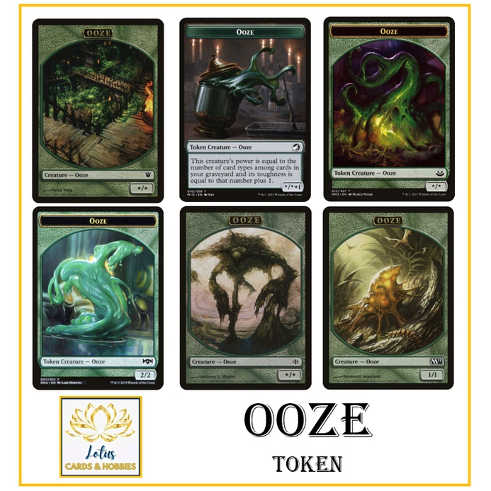 Magic the Gathering | Ooze Token | Shopee Philippines