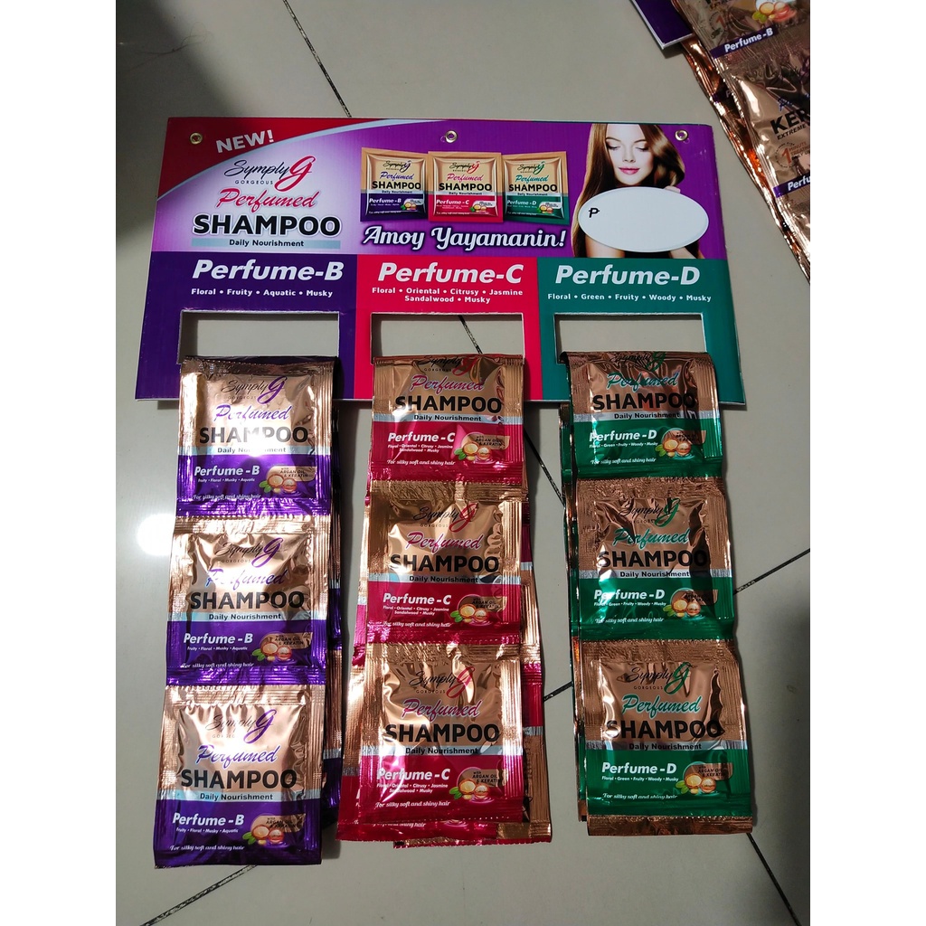 Symply G Keratin Shampoo With Argan Oil 22ml | Shopee Philippines