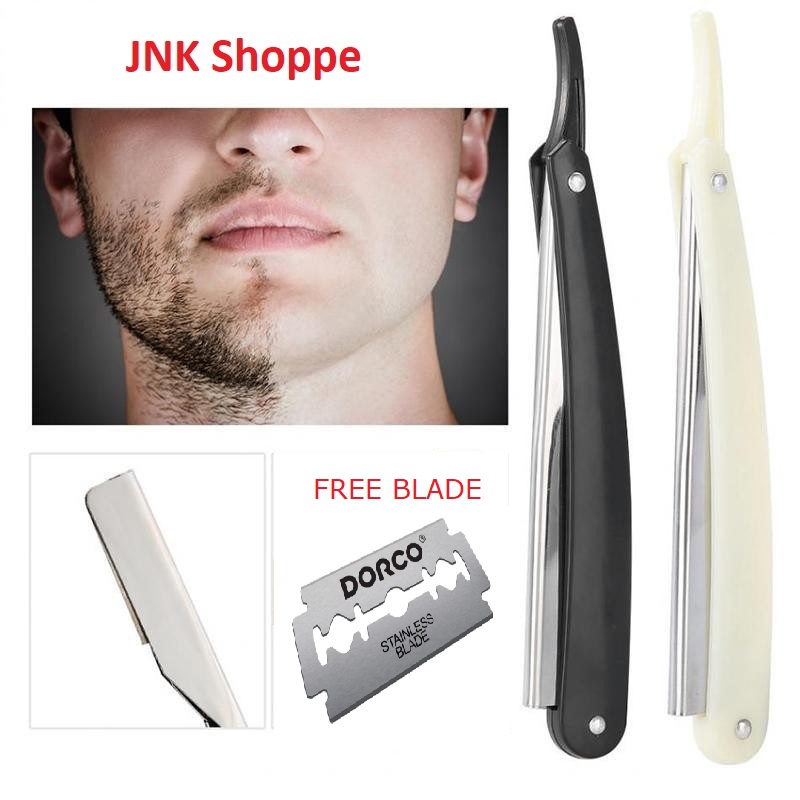 LABAHA Straight Razor Barber folding shaver with free blade | Shopee ...