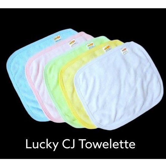 Lucky CJ Infant's Towelette | Newborn Wash Cloth | Baby Towel | Shopee ...