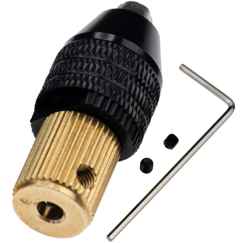 YUJINX Mini Drill Chuck Electric Motor Shaft Fixture Clamp Quick Change ...