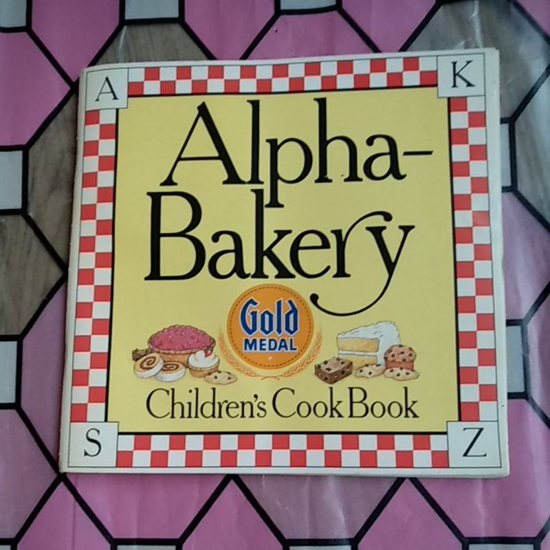 gold medal alpha-bajery children's cookbook alphabet recipes book ...