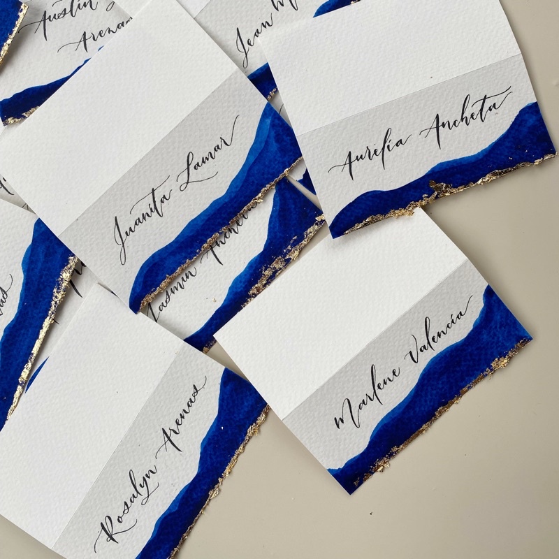 Wedding place cards (folded) | Shopee Philippines