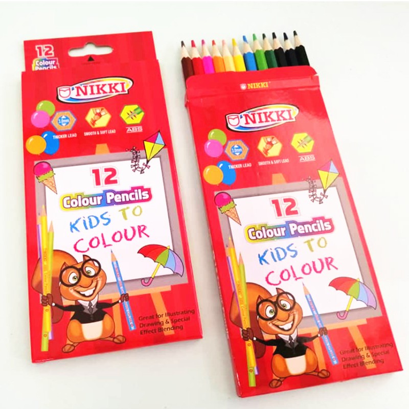 Nikki Colour Pencil 12's (L) | Shopee Philippines