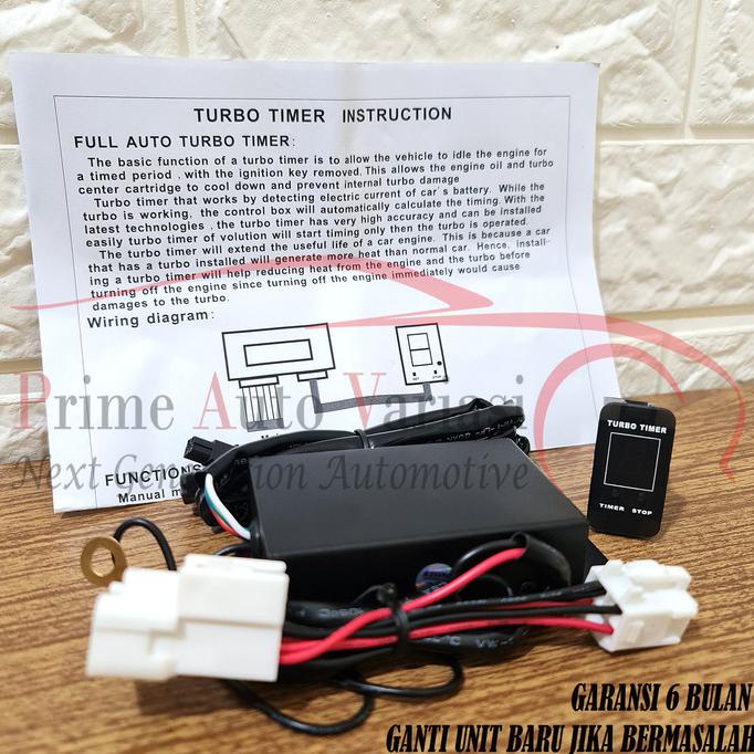 Turbo Timer Oem INNOVA OLD 2KD Original Toyota PNP 2004 2015 | Shopee ...