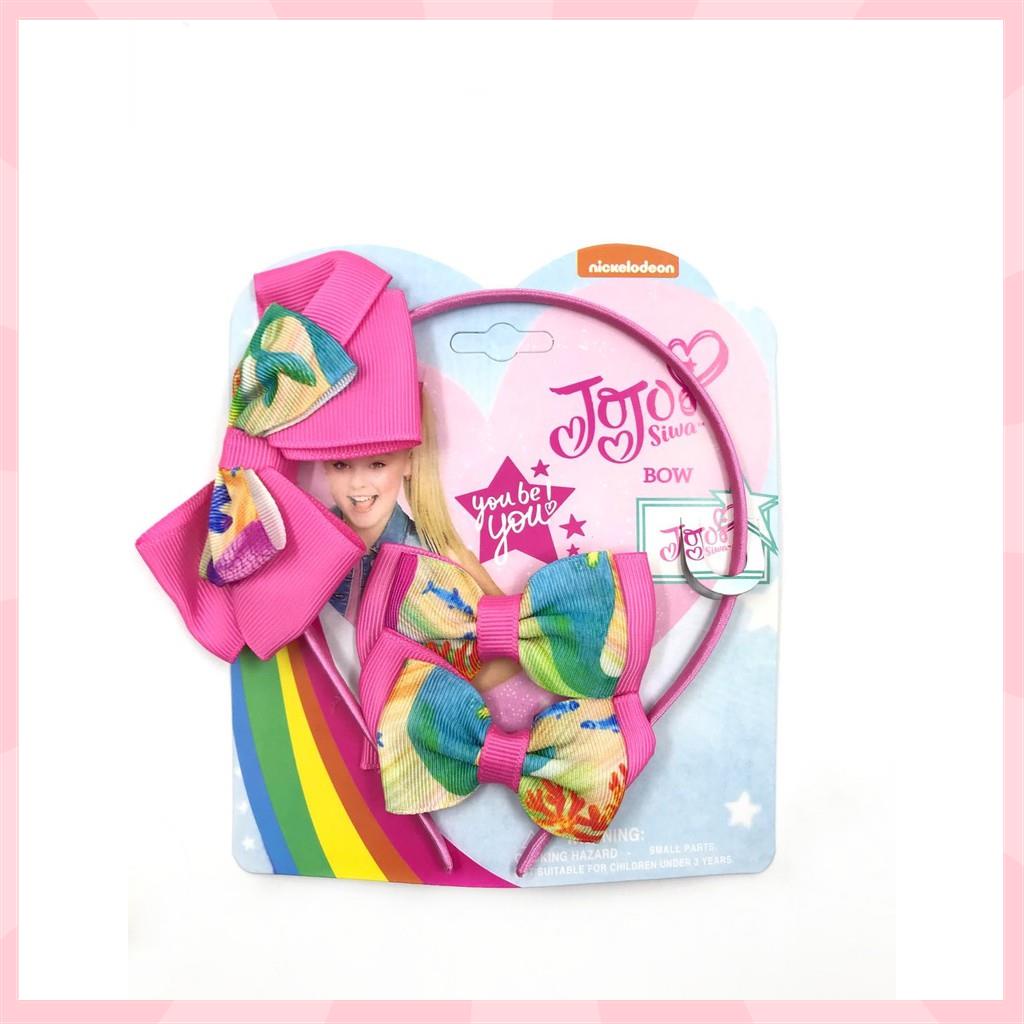 【Available】COD☑️3 CARD SET JOJO SIWA Headband and Hair Clips Set Dolls ...