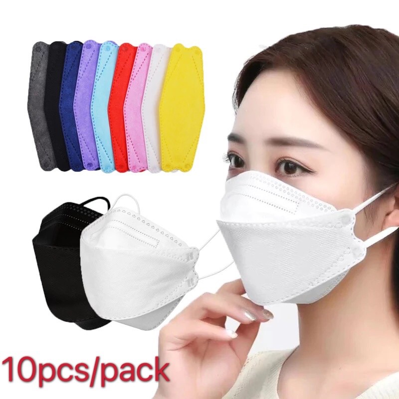 HJ Anti-Dust Mouth Face Mask N95 KF94 Korean10 Pcs Face Mask Korea ...