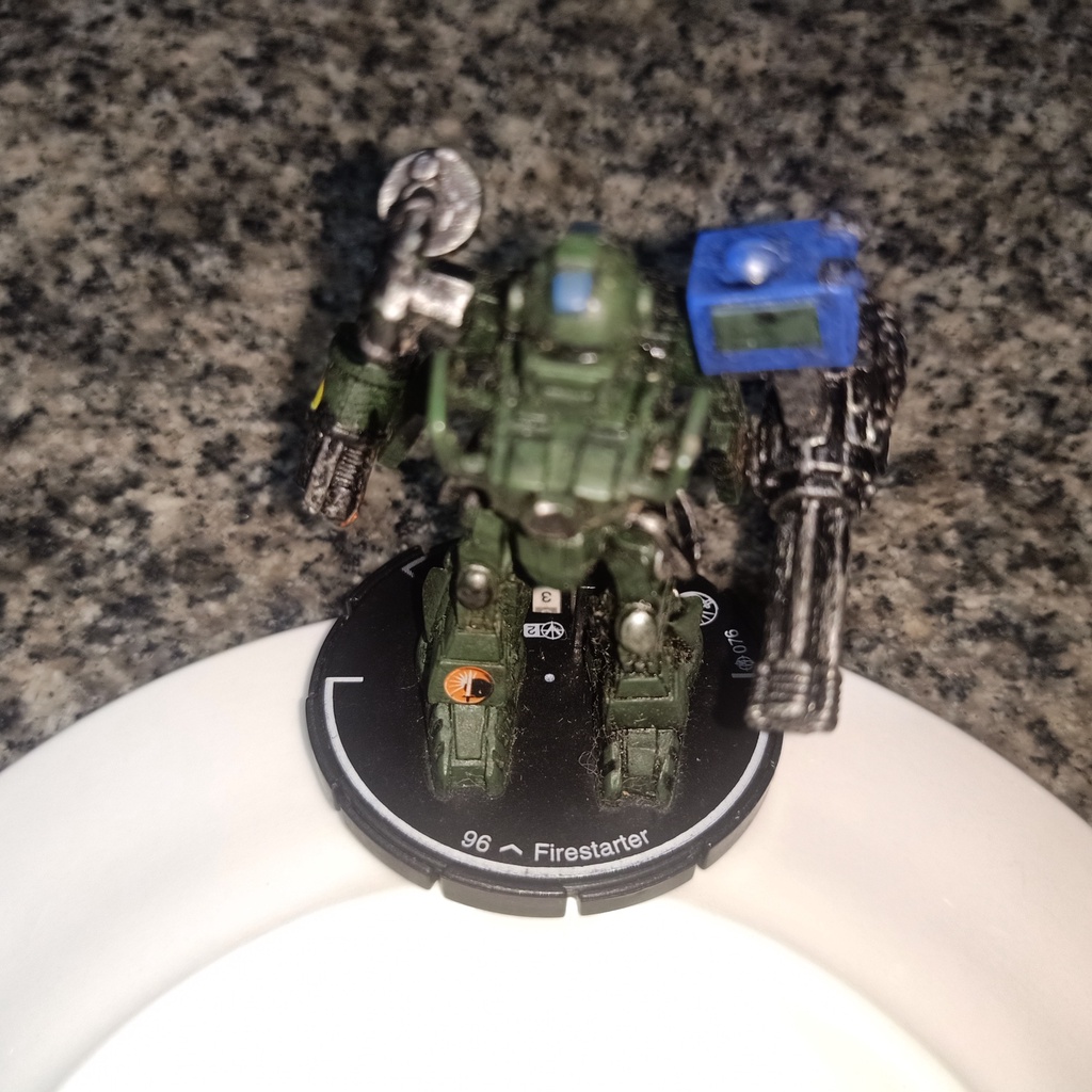 Mechwarrior Clix Wizkids figure - used mechs (figures only) mech ...