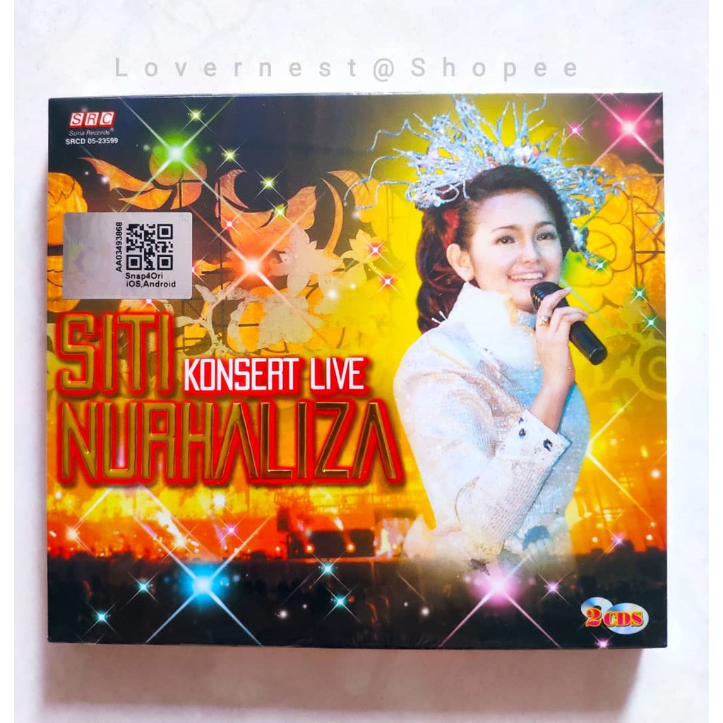 Siti Nurhaliza Concert Live CD Album - You Are Like A Gem - My Song In Your Heart - Answer At A ...