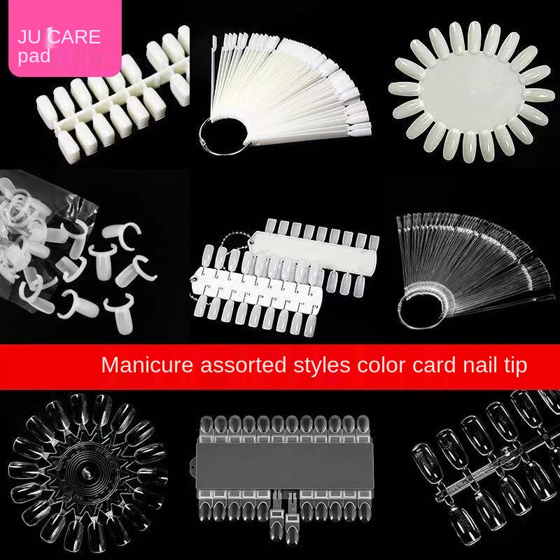 Nail color card, nail polish glue, nail polish display board sample ...