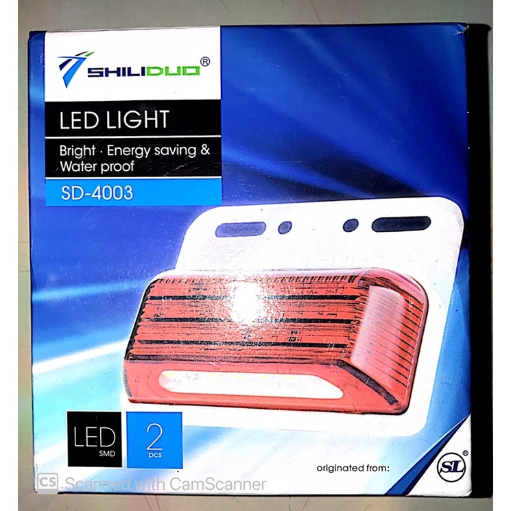 Clearance light Shiliduo LED 24v drop light sd-4003/sd-4010a | Shopee ...