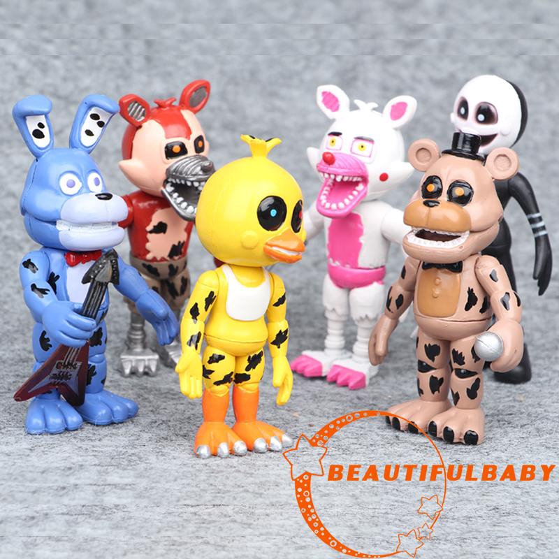 AHU-Fnaf Five Nights at Freddy´s 4inch Action Figures Foxy | Shopee ...