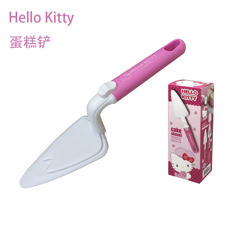 Hello Kitty Cake Shovel Creative Cartoon Plastic Pizza Cheese Triangle ...