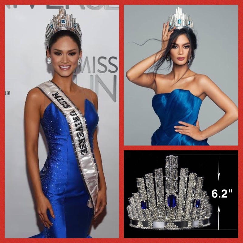 PIA WURTZBACH DIC MISS UNIVERSE FULL CROWN | Shopee Philippines