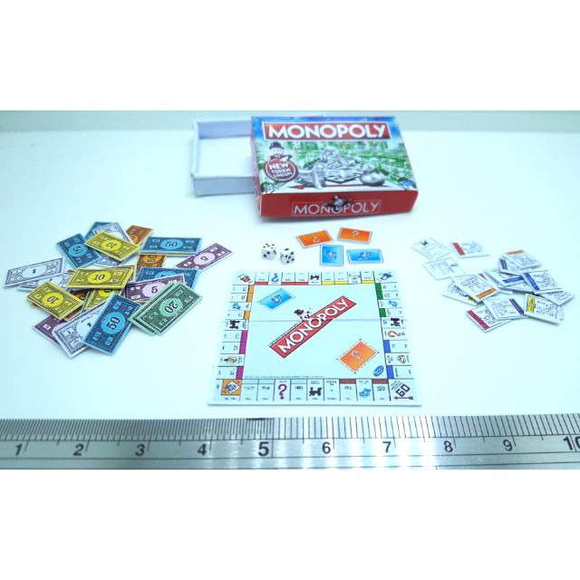 MINIATURE MONOPOLY BOARD GAME | Shopee Philippines