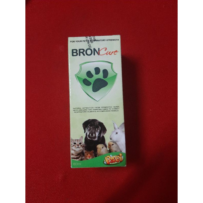 Broncure syrup for pets 60ml | Shopee Philippines