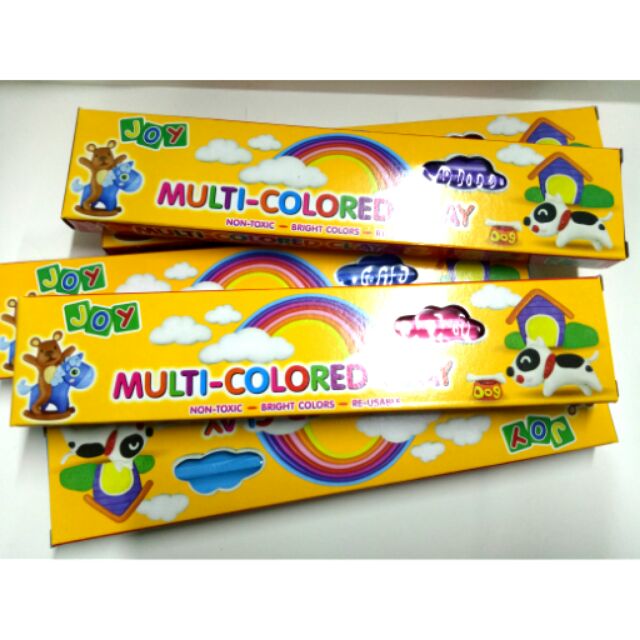 Multi colored clay bar [JOY/Hi SAFARI] | Shopee Philippines