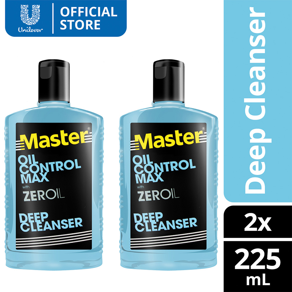 Master Oil Control Toner Deep Cleanser 225mL x2 | Shopee Philippines