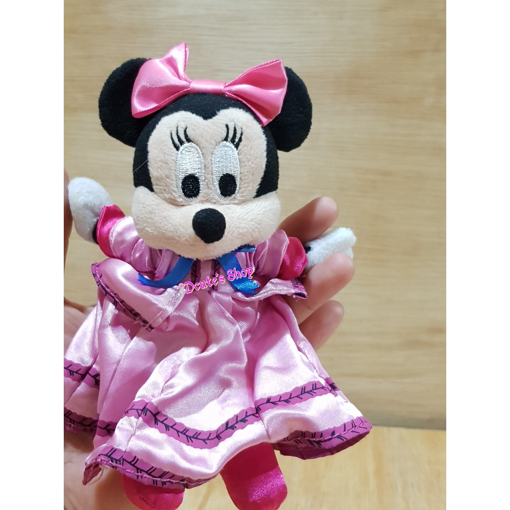 Original Hong Kong Disneyland Mini Minnie Mouse magnetic doll | Shopee ...