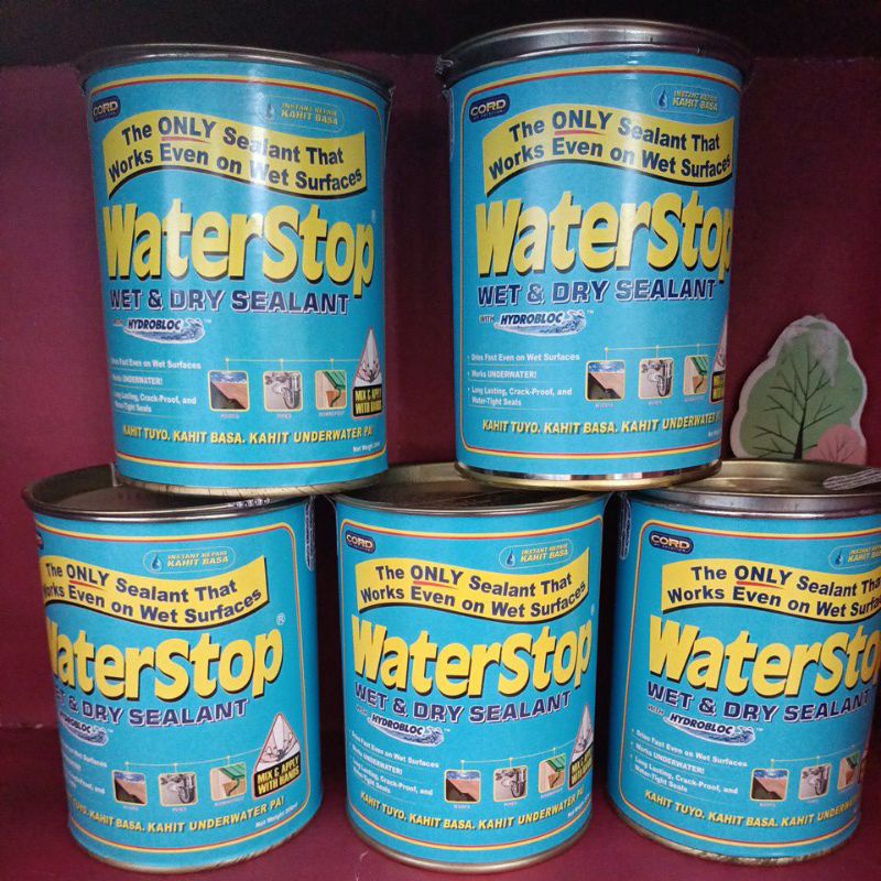 WATER STOP 200ml. WET AND DRY SEALANT | Shopee Philippines