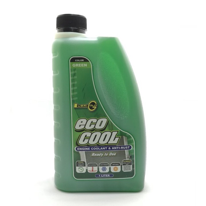 Lubrigold Eco Cool Coolant Ready to Use 1 Liter GREEN or PINK | Shopee ...
