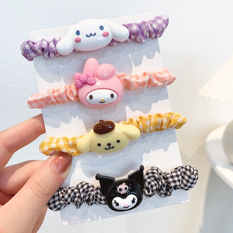 Cute cartoon hair bands, hair bands, hair bands | Shopee Philippines
