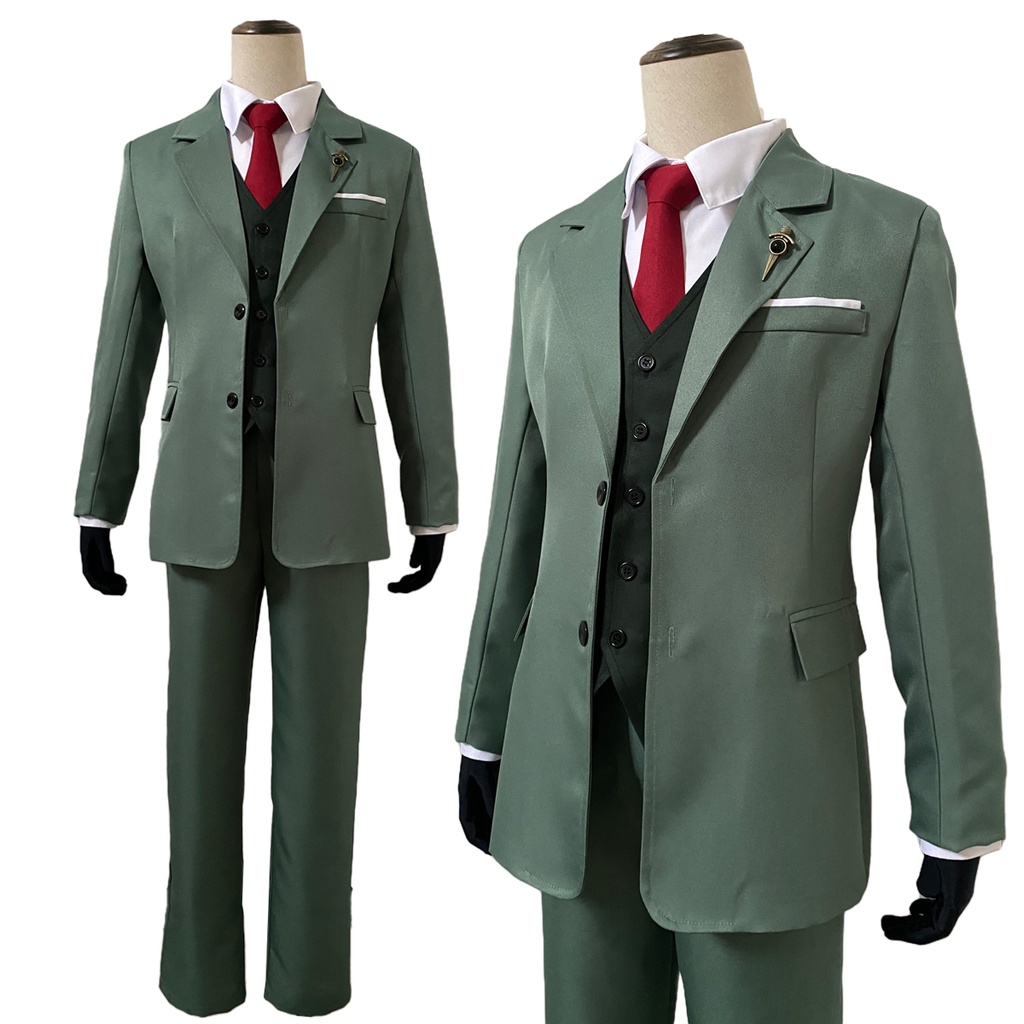 HOLOUN SPY X Family Cosplay Loid Forger Father Suit Anime Costumes ...
