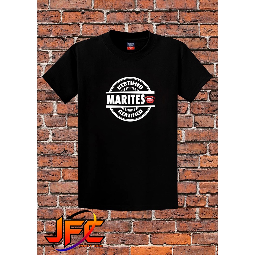 CERTIFIED MARITES TRENDING T-SHIRT UNISEX COTTON | Shopee Philippines