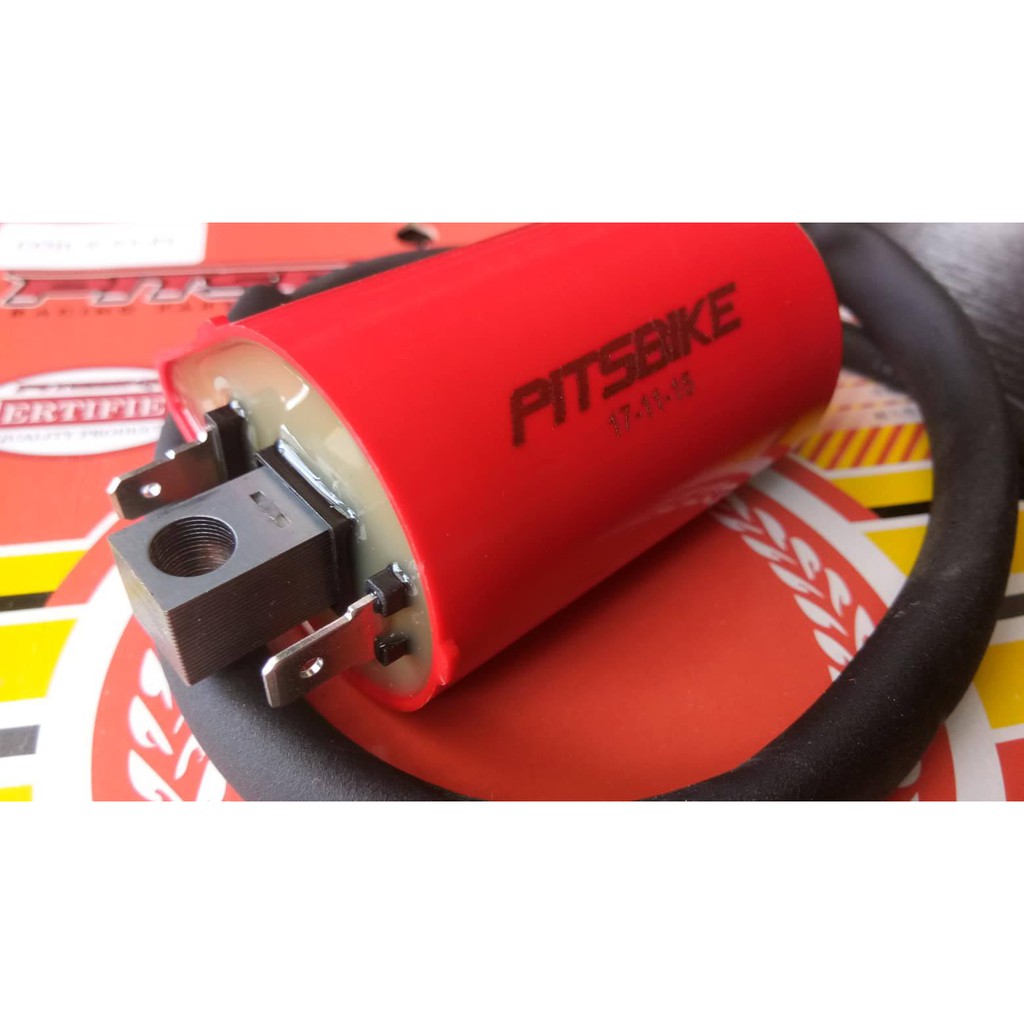 PITSBIKE HIGH POWER VOLTAGE IGNITION COIL Fi V2 RACING Raider Sniper150 ...