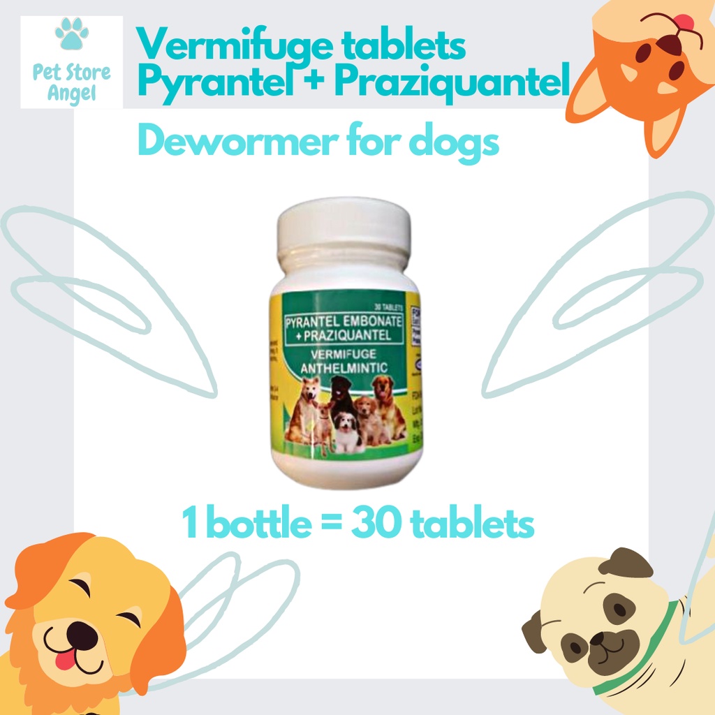 Vermifuge Pet Deworming Tablet 30 tablets Dewormer Pang purga Kontra ...