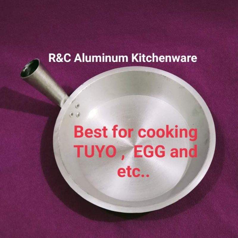 Small Frying Pan /Kawali (Diameter : 22.5cm, Height : 4.5cm) | Shopee ...