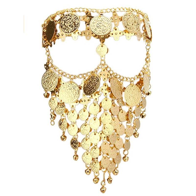XTopDays Women Dripping Metal Headpiece Egyptian Queen Cleopatra ...